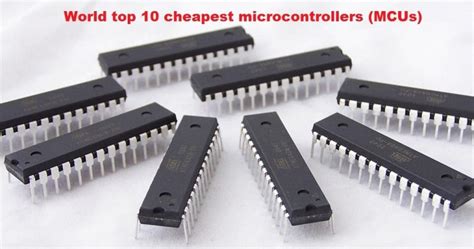 Top 10 Cheapest Programmable Microcontroller