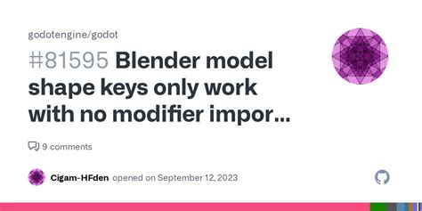 Blender Model Shape Keys Only Work With No Modifier Import And Double
