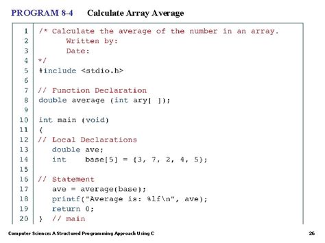 Chapter 8 Arrays Objectives To Understand The Basic