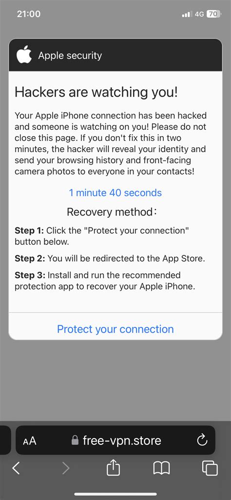 Pop Up Message From Apple Apple Community