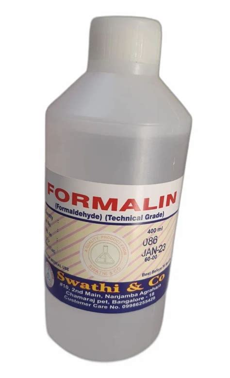 400ml Formalin Solution For Surface Disinfectant Liquid At ₹ 20