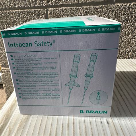 New B Braun Introcan Safety 22g Iv Infusion Set For Sale Dotmed Listing 5143739