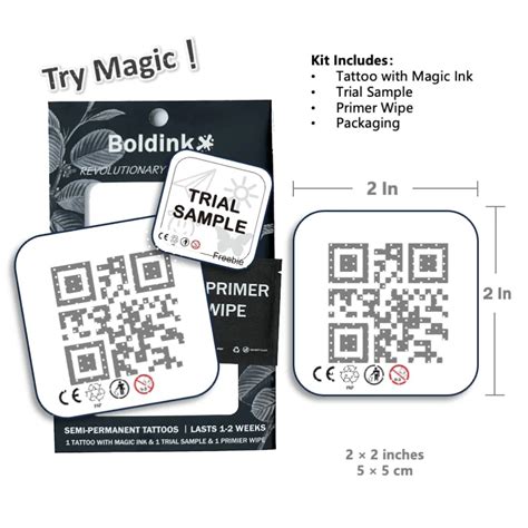 1 Kit I Love You Qr Code Revolutionary Technology Tattoos Semi