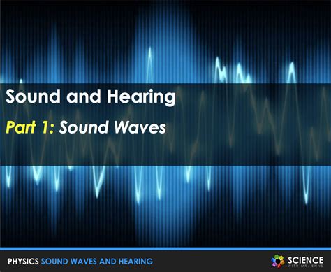 Waves Sound Ear And Hearing Unit Presentation PPT With Babe Summary Notes Made By Teachers