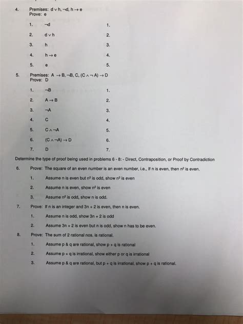 Solved Discrete Mathematics Using Rules Of