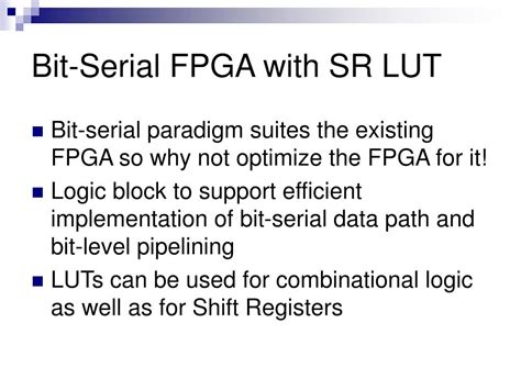 Ppt A Survey Of Logic Block Architectures Powerpoint Presentation Free Download Id3287435