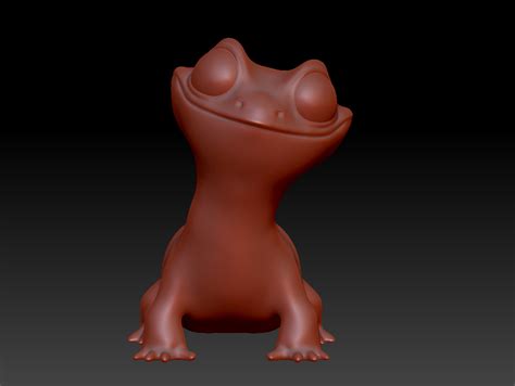 Stl File Frozen Lizard 🦎・3d Printable Model To Download・cults