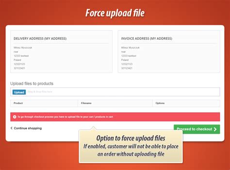 Prestashop Module Customer Files Upload Customer Can Upload Files To Own Orders