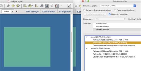 Opaque Object Placed On A Page Causes PDF Colour Issues V Bugs Found On MacOS Affinity Forum