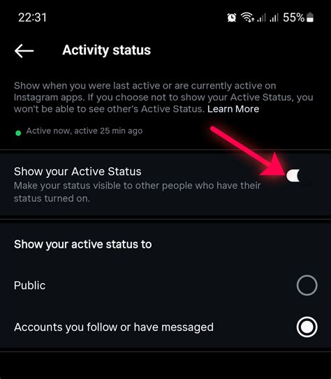 How To Turn Off Active Status On Instagram In