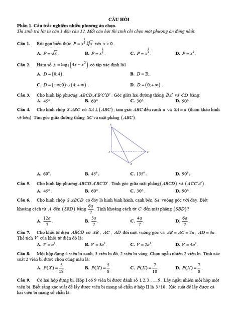 10 Tests For Final Mathematics Pdf