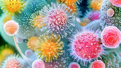 Colorful Cellular Floral Arrangement On A Plant Stock Illustration