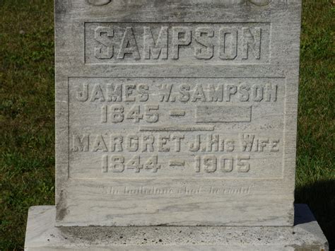 James William Sampson 1844 1927 Find A Grave Memorial