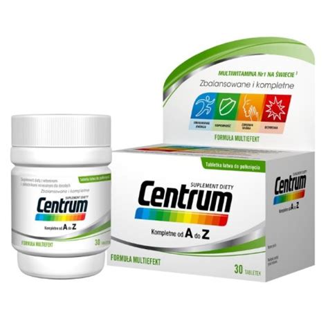 Centrum Kompletne Od A Do Z 30 Szt Multiwitaminy 12826841097 Allegropl