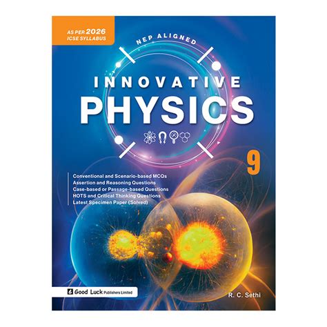 Innovative Physics As Per 2026 Icse Syllabus Class 9