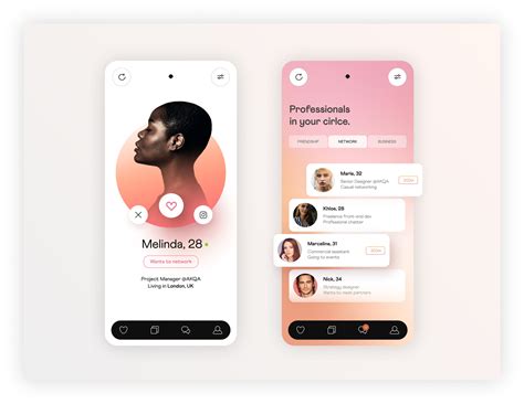 Networking App Ui By Agata Inventio On Dribbble