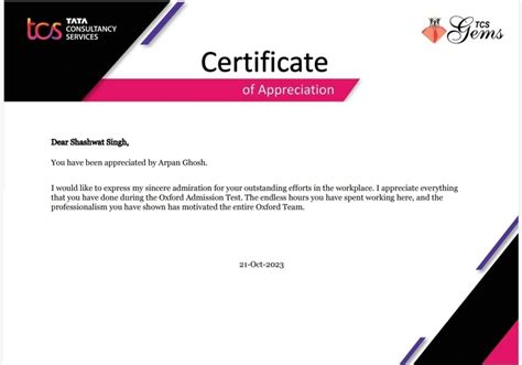 Shashwat Pratap Singh On Linkedin Tcs Freshers Jobs Jobapportunity