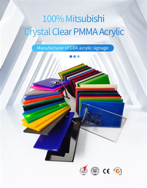 Outdoor Indoor Colored Acrylic Sheet Pmma Plexiglass Perspex Board 5mm 8mm 10mm