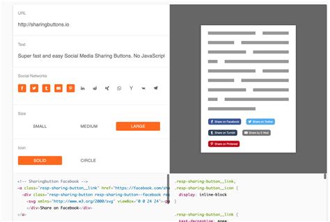 16 Open Source Free Social Sharing Buttons Libraries For Your Web Apps