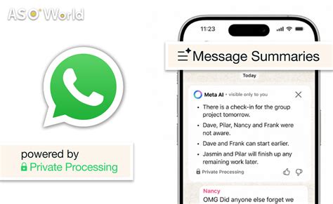 Whatsapp Introduces Ai Powered Message Summaries To Streamline Chats Aso World