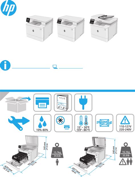 Petunjuk Color Laserjet Pro M Fw Mfp Hp Halaman