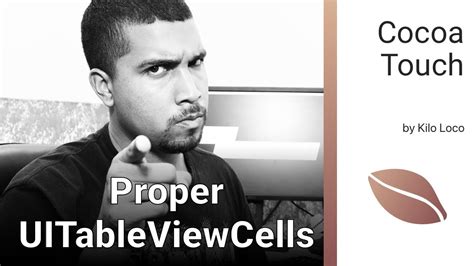 Properly Implement Uitableviewcells Swift 4 Xcode 9 Youtube