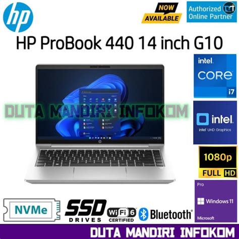 Promo Hp Probook G Ci U Gb Gb Intel Uhd Fhd W Pro Cicil X Jakarta