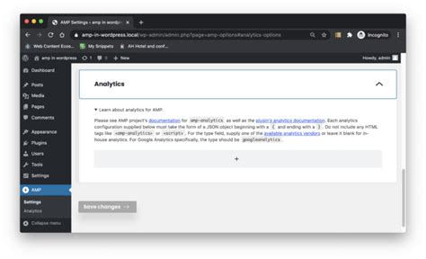 Analytics Amp For Wordpress