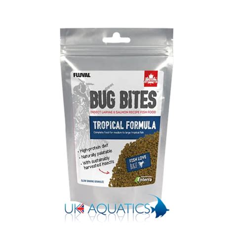 Fluval Bug Bites Tropical Formula Uk Aquatics