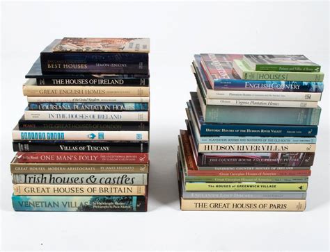 Grouping Of Coffee Table Books Architecture Auction