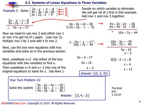 Ppt The Graph Of A Three Variable Equation Powerpoint Presentation