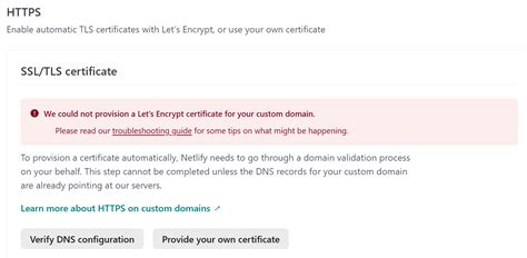 Lets Encrypt Certificate Stuck On Waiting On Propagation Support