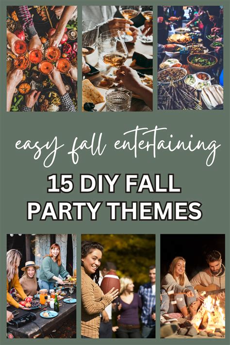 🍂 Fall In Love With These October Party Themes 🍂 Fall Party Themes