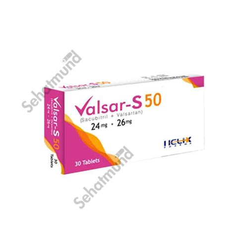Valsar S Tablets 50mg Sehatmund Online Medicine