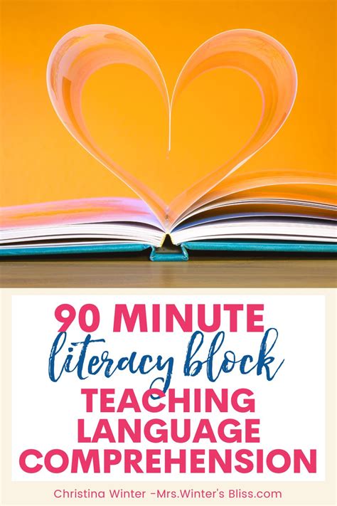 Teaching Language Comprehension In The 90 Min Literacy Block Mrs Winters Bliss Resources