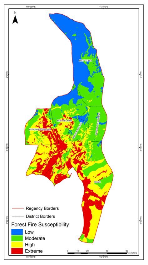Spatial Modeling Of Forest And Land Fire Susceptibility Using The Information Value Method In