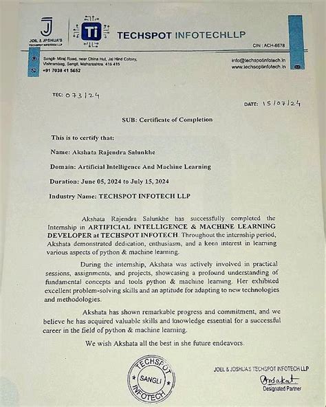 Akshata Salunkhe On Linkedin Artificialintelligence Machinelearning