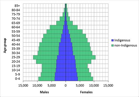 The Age Sex Structure Of The Northern Territorys Population By