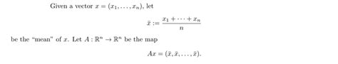 Solved Given a vector x x1 xn let xˉ nx1 xn be the Chegg com