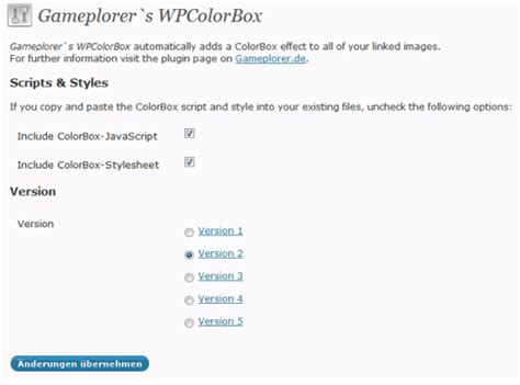 Plugin JQuery ColorBox For WordPress
