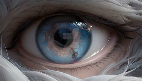 Extreme Close Up Portrait For A Wolf Princess By Everspade On Deviantart
