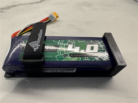 Lipo Battery Holder Parametric Openscad By Michael Download Free Stl Model