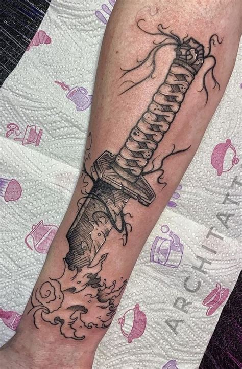 Pin On Татуировка на всю руку
