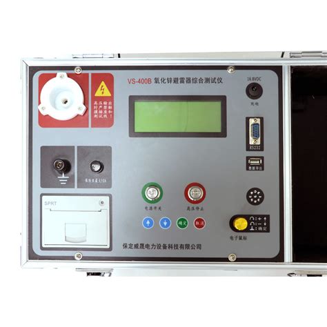 Moa Surge Arrester Resistive Current And Total Leakage Current Zinc Oxide Lightning Arrester