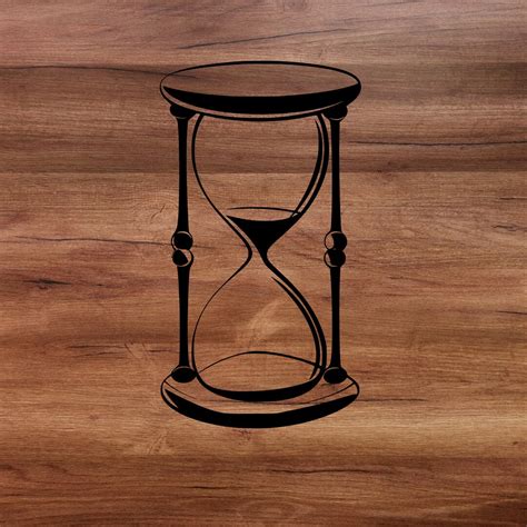 Hour Glass Svg File Death Timer Svg Time Counter Sand Clock Svg Timer Png Dxf 