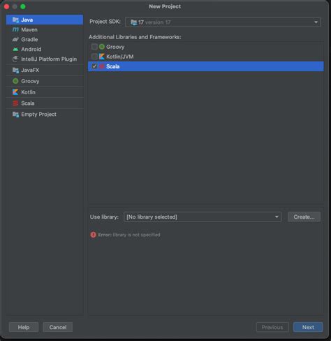 Scala と Intellij で開発環境のセットアップ