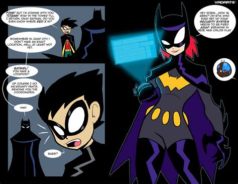 The Batman Vs Robin Batgirl By Vadarts On Deviantart