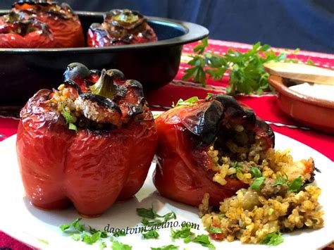 Пълнени Чушки с Кайма и Ориз Рецепта