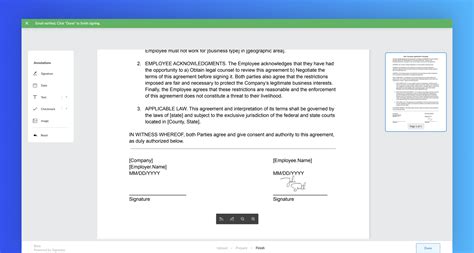 Sign Documents Online Signeasy