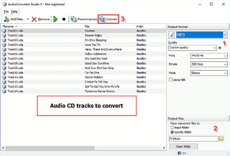 Rip Audio CD To MP